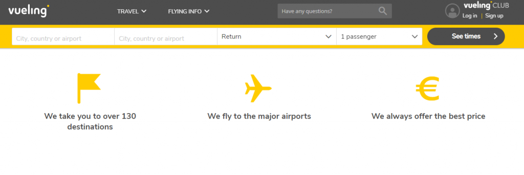 Vueling Airlines Reviews